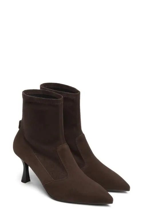 NEROGIARDINI Pointed Toe Stretch Bootie