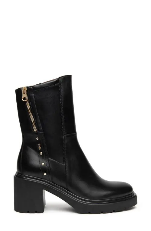 NEROGIARDINI Stretch Leather Bootie
