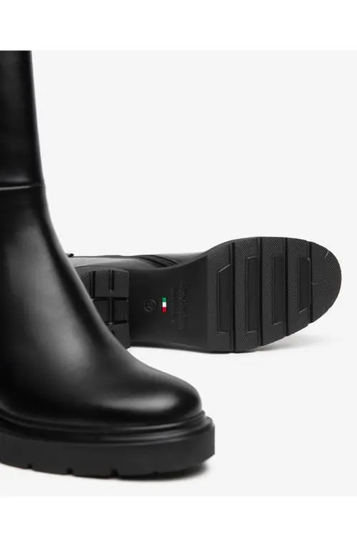 NEROGIARDINI Stretch Leather Bootie