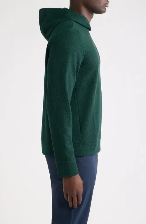 G/fore Pebble Quilted Hoodie - Pine