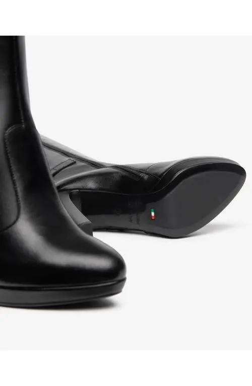 NEROGIARDINI Studded Platform Tall Boot