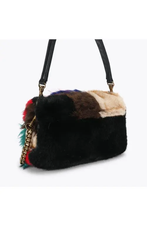 Kurt Geiger Celia Faux Fur Shoulder Bag