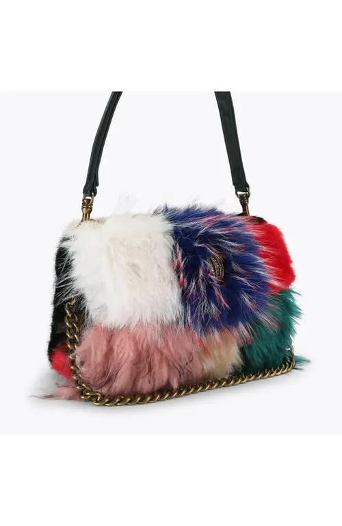 Kurt Geiger Celia Faux Fur Shoulder Bag