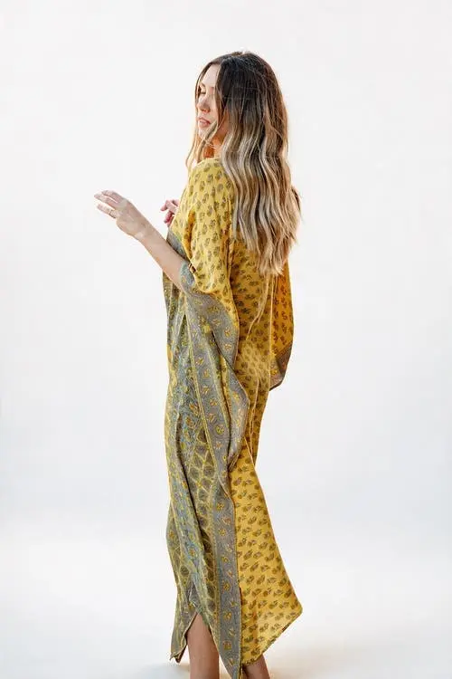 SUN CHILD Long Caftan Sparkle