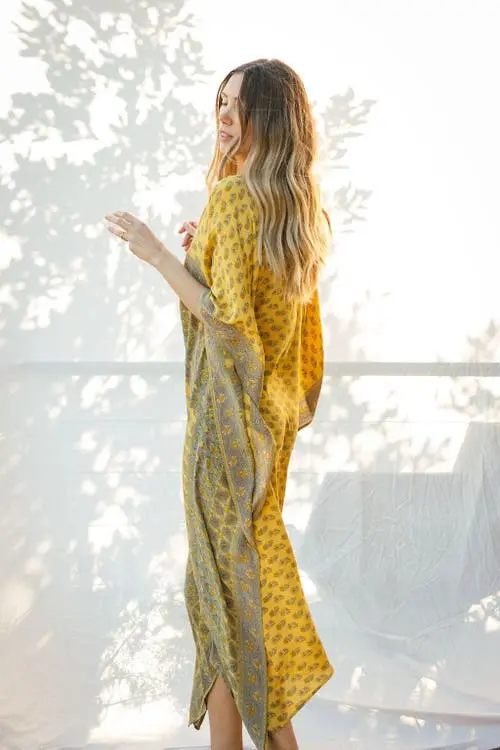 SUN CHILD Long Caftan Sparkle