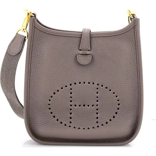 Hermès Evelyne Bag Gen Iii Clemence Tpm - Grey