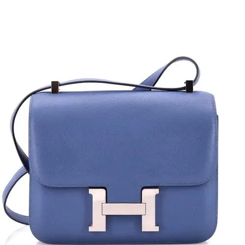 Hermès Constance Bag Evercolor 24 - Blue
