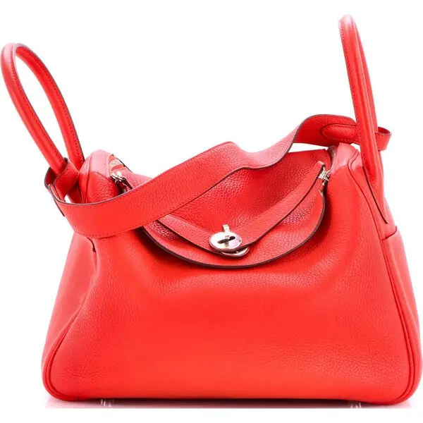 Hermès Lindy Bag Clemence 30 - Red