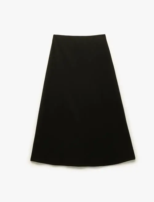 Koton Floral A-line Midi Skirt