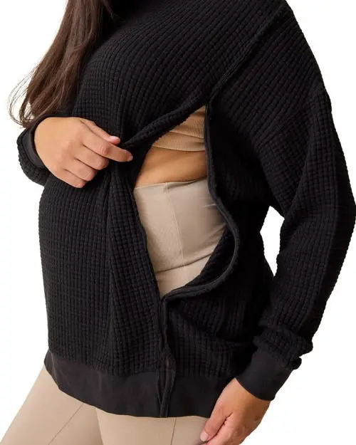 KINDRED BRAVELY Joelle Thermal Nursing Top