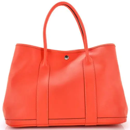 Hermès Garden Party Tote Leather 36 - Red