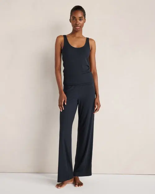 HAVEN WELL WITHIN Dreamy Rib Knit Pants - Nightfall
