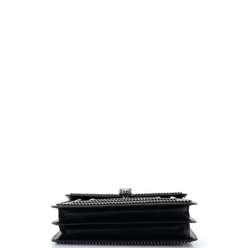 BVLGARI Serpenti Forever Shoulder Bag Embellished Leather Medium