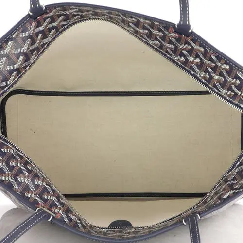 Goyard Artois Tote Coated Canvas Mm - Blue