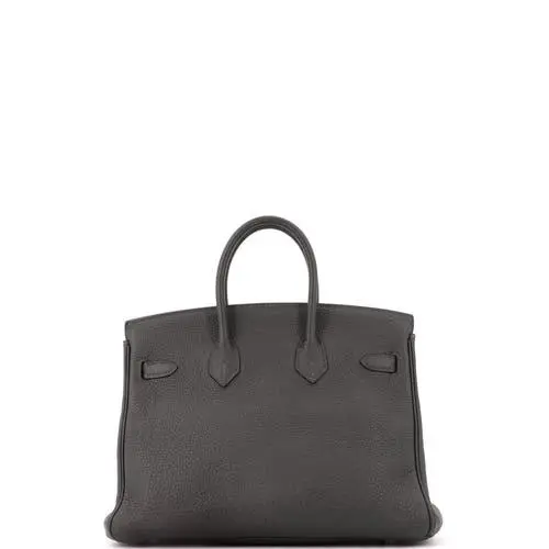 Hermès Birkin Handbag Togo With Palladium Hardware 25 - Green