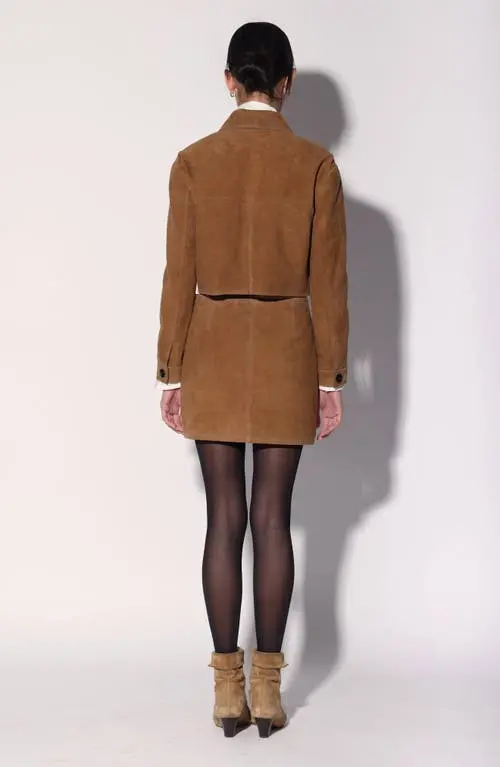Walter Baker Suzette Suede Leather Jacket