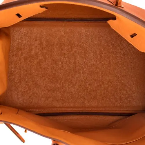 Hermès Birkin Handbag Togo With Gold Hardware 35 - Orange