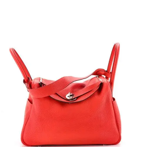 Hermès Lindy Bag Clemence 30 - Red