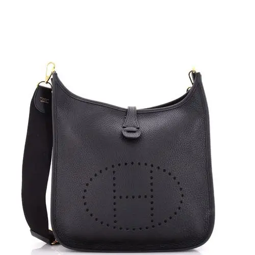 Hermès Evelyne Bag Gen Iii Clemence Pm - Black