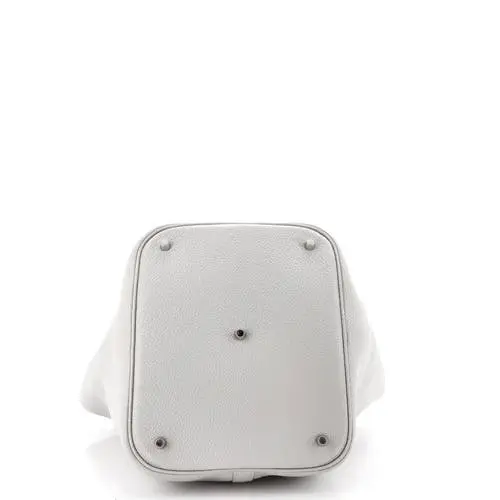 Hermès Picotin Lock Bag Clemence Gm - Grey