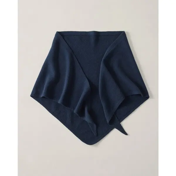 HAVEN WELL WITHIN Cashmere Oversized Triangle Scarf - Nightfall