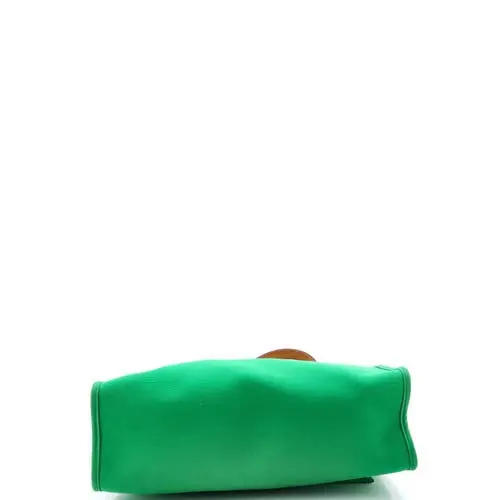 Hermès Herbag Zip Leather And Toile 31