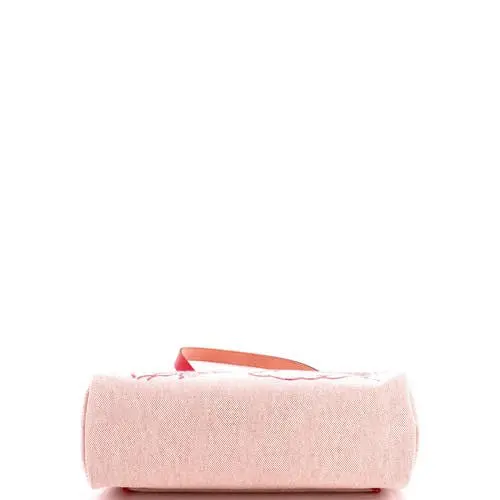 Hermès Herbag Zip Pegase Pop Toile And Leather 31 - Red
