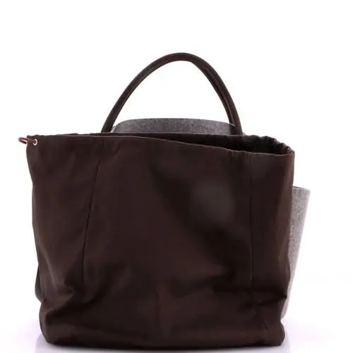 Hermès Sac De Pansage Groom Handbag Felt
