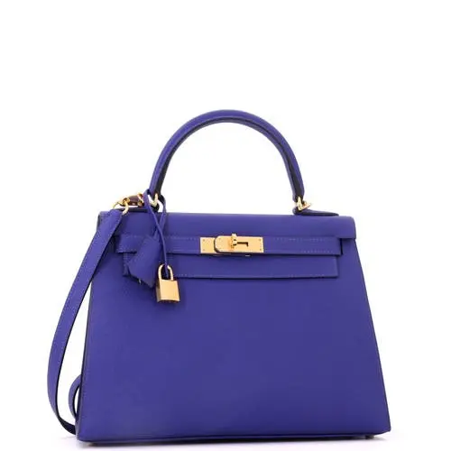 Hermès Kelly Handbag Epsom With Gold Hardware 28