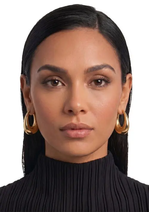 AREA STARS Chanda Teardrop Post Earrings