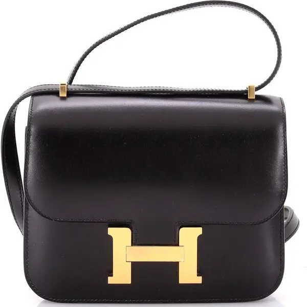 Hermès Constance Nm Bag Box Calf 18 - Black