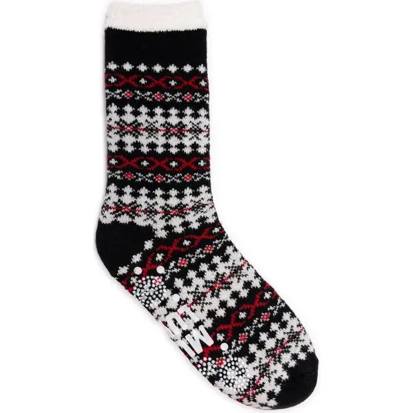 MUK LUKS 1 Pair Pack Tall Cozy Lounge Socks