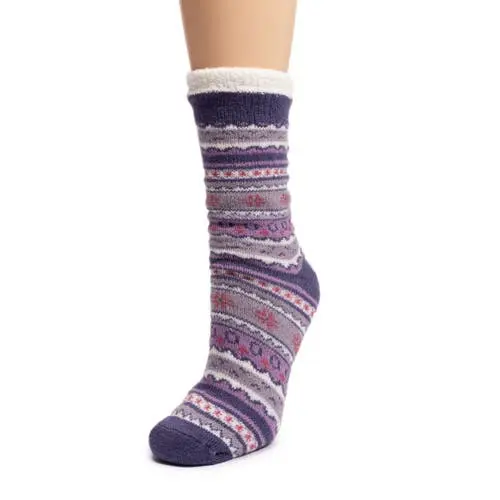 MUK LUKS 1 Pair Pack Tall Cozy Lounge Socks