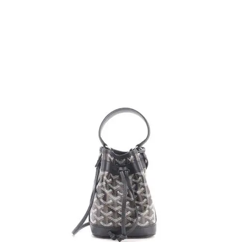 Goyard Petit Flot Bucket Bag Coated Canvas Mini