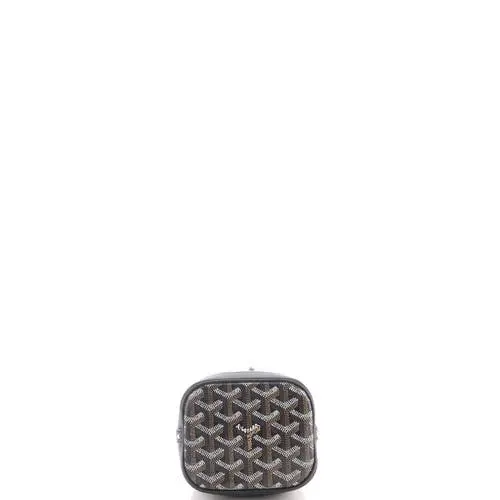 Goyard Petit Flot Bucket Bag Coated Canvas Mini