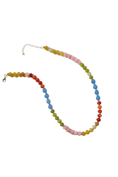 LITTLE SKY STONE Veronica Beaded Multi-color Necklace