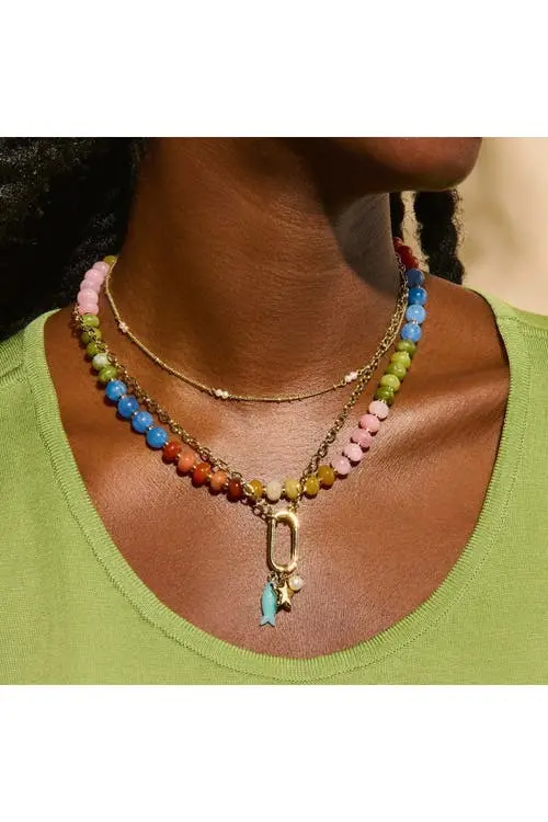 LITTLE SKY STONE Veronica Beaded Multi-color Necklace
