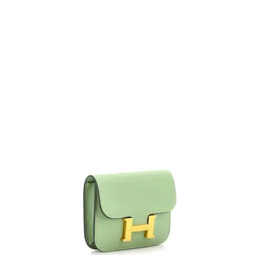 Hermès Constance Slim Wallet Evercolor