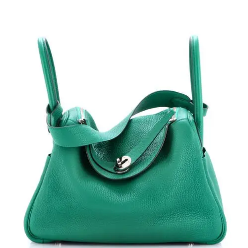 Hermès Lindy Bag Clemence 30 - Green