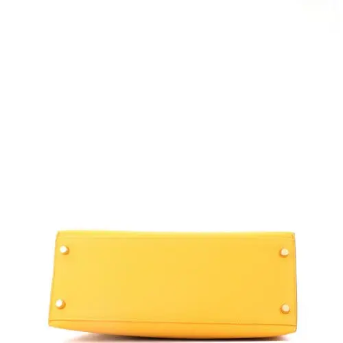 Hermès Kelly Handbag Epsom With Gold Hardware 28