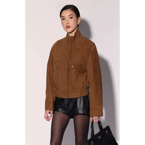 Walter Baker Maverick Jacket Nubuck Leather
