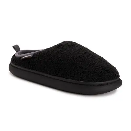 MUK LUKS Lewis Clog Slippers - Black