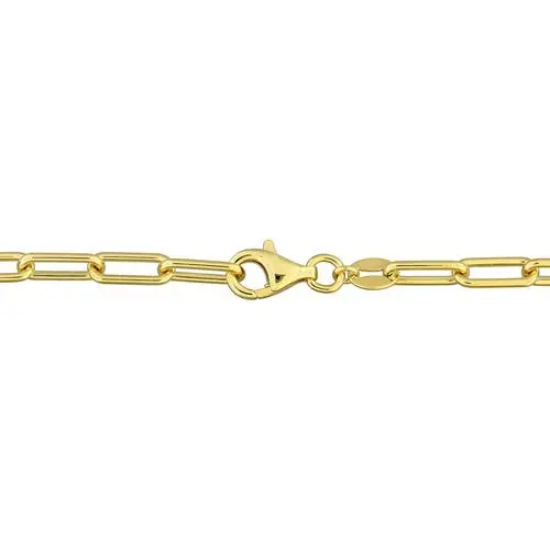 JULIANNA B. Lab-grown Diamond Puffed Paperclip Chain Bracelet