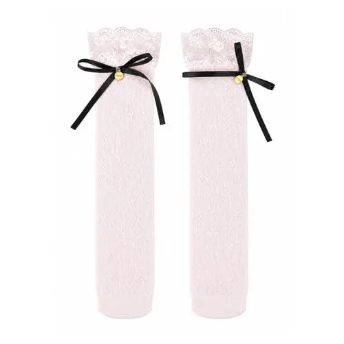 ADIBA Lace Charm Socks - Blush