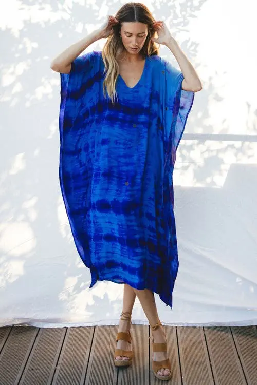 SUN CHILD Long Caftan Riri