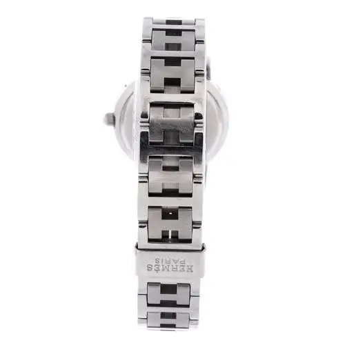 Hermès Clipper Quartz Watch Stainless Steel 24