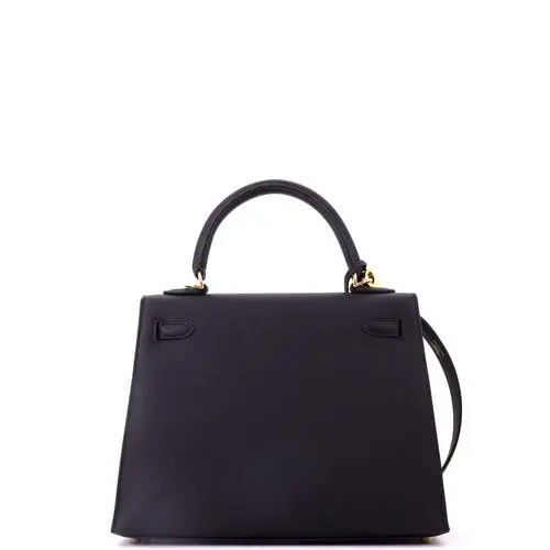 Hermès Kelly Handbag Epsom With Gold Hardware 25