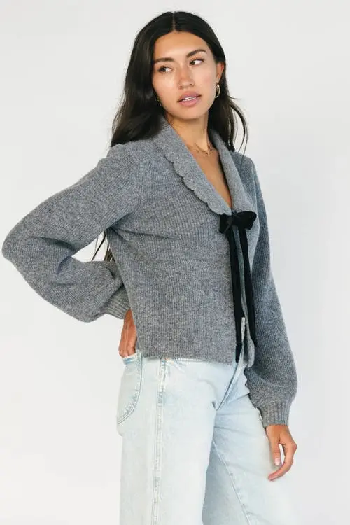 BALTIC BØRN Emerson Bow Sweater