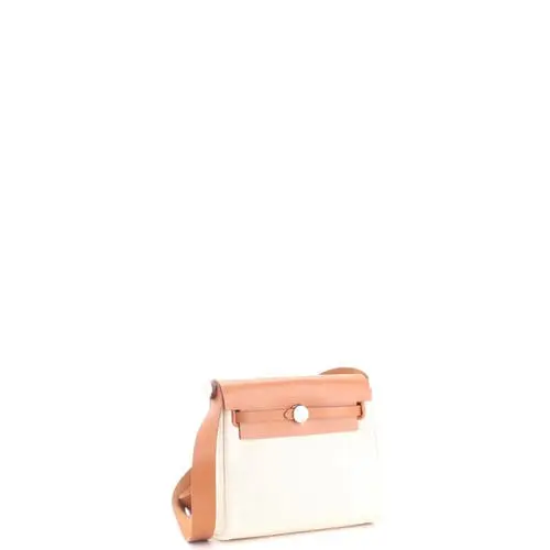 Hermès Herbag Zip Toile And Leather 20