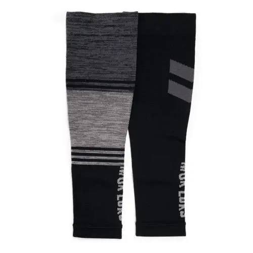 MUK LUKS 2 Pair Pack Compression Calf Nylon Sleeves